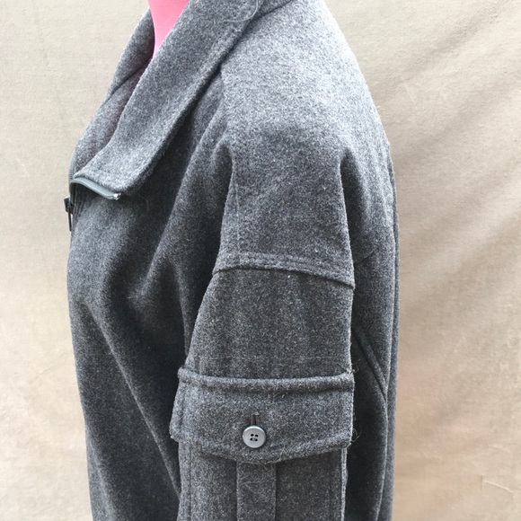 GAP | Jackets & Coats | Nwt Mens Grey Wool Bomber Jacket | Poshmark